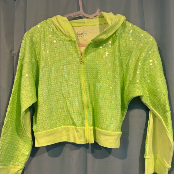 Justice | Jackets & Coats | Justice Girls Crop Sparkly Jacket | Poshmark